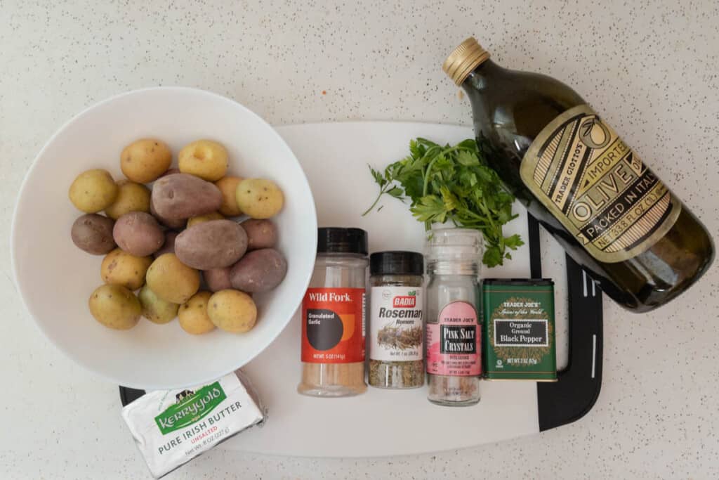Instant Pot Garlic Herb Potatoes | Easy & Delicious
