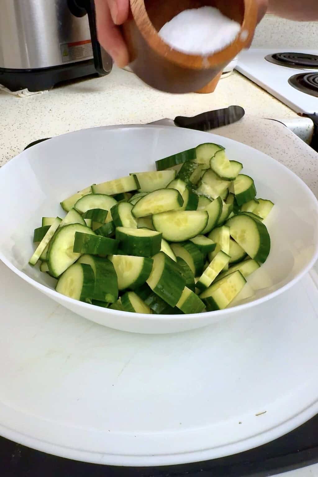 Spicy Cucumber Salad - Stuff Matty Cooks